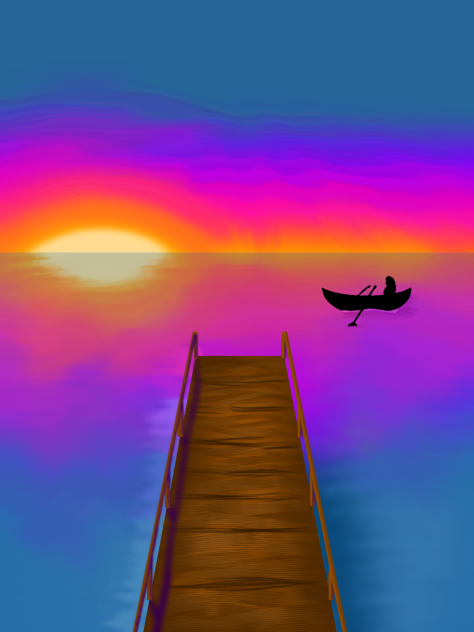 Sunset - ibisPaint