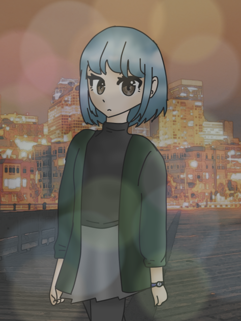 Night Lights 🌃 - ibisPaint