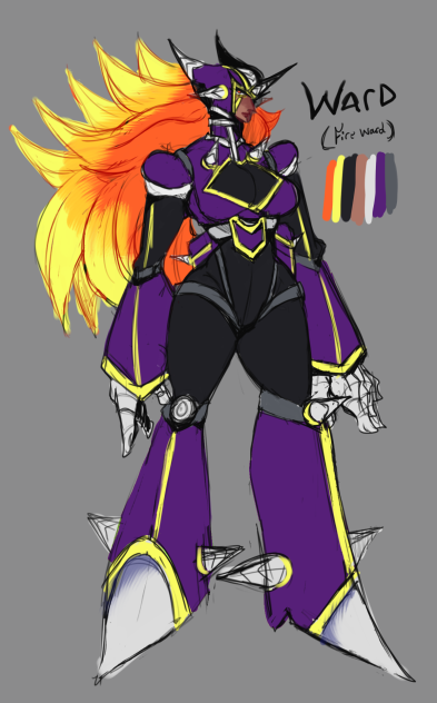 mega man x oc - ibisPaint