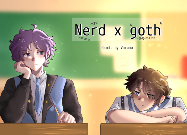 nerd x goth fanart - ibisPaint