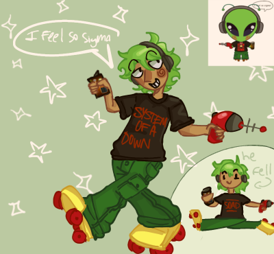 alien guy - ibisPaint