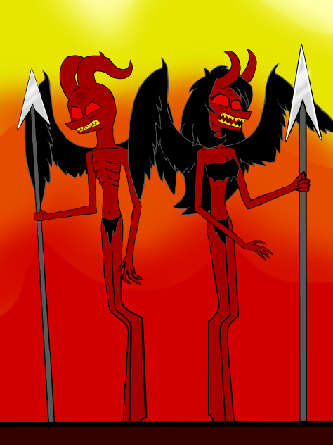 Hell Minions - ibisPaint