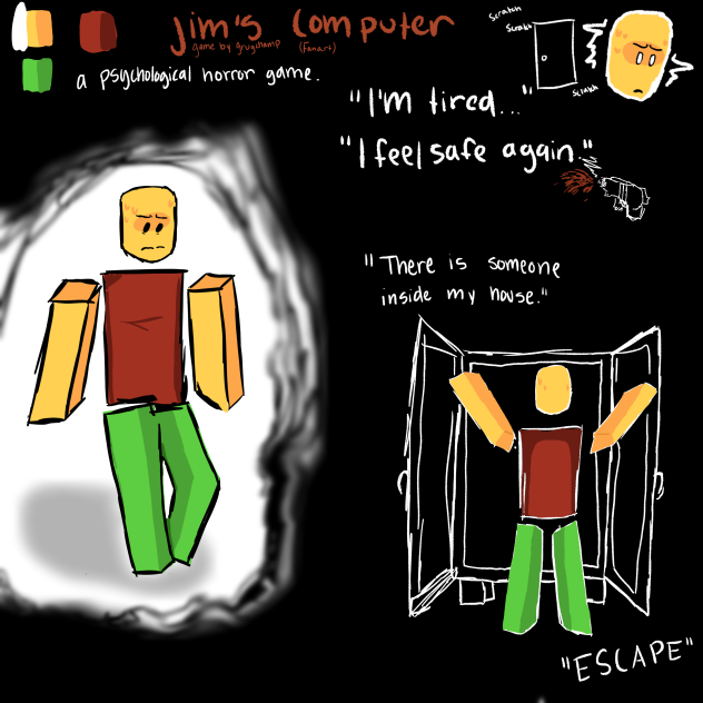 Jim’s Computer. - ibisPaint