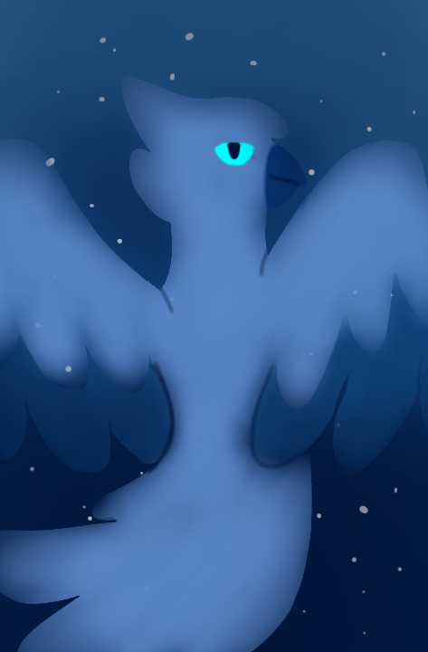 Moon bird - ibisPaint