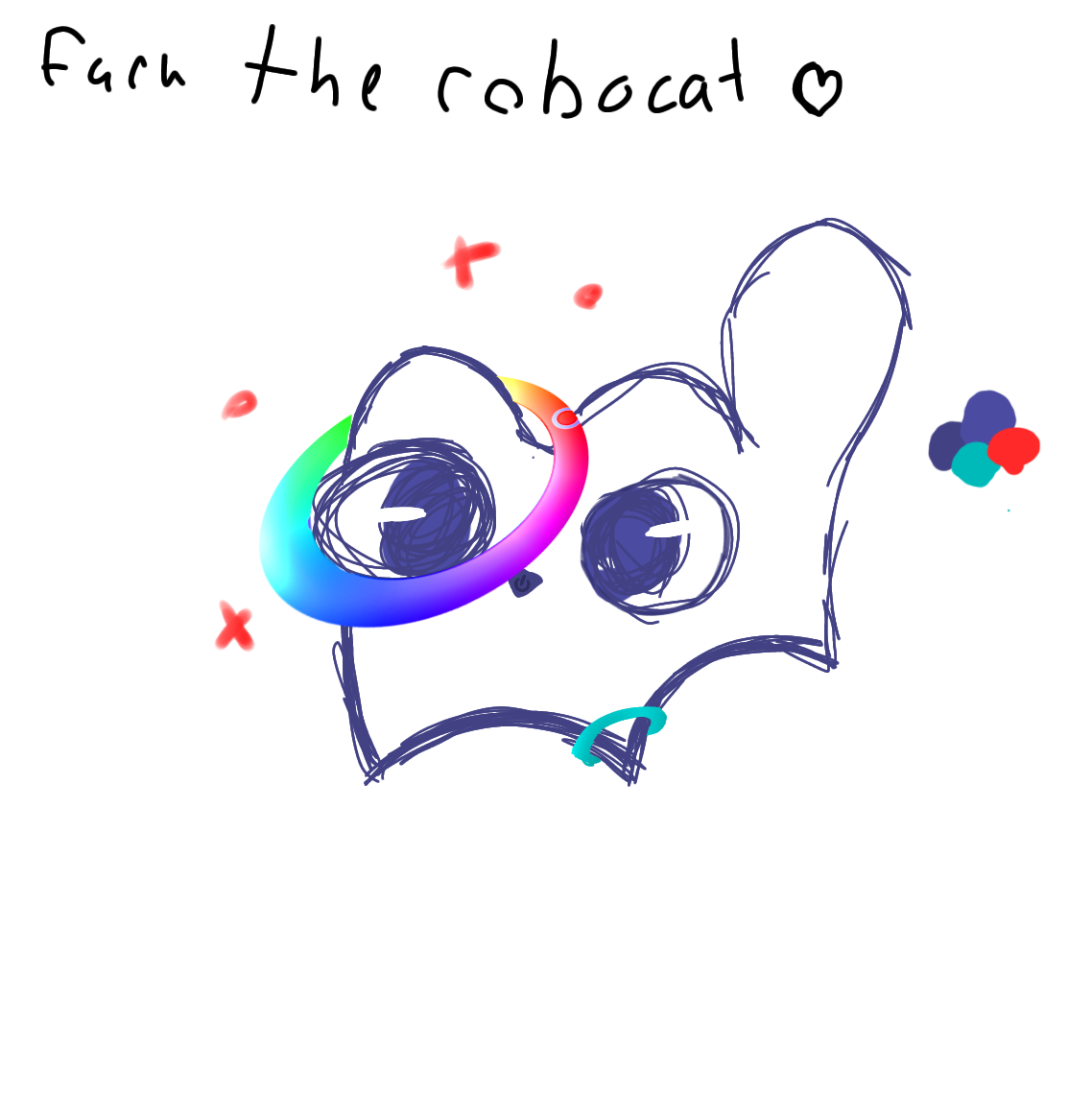 furu the robocat (my dw oc) - ibisPaint