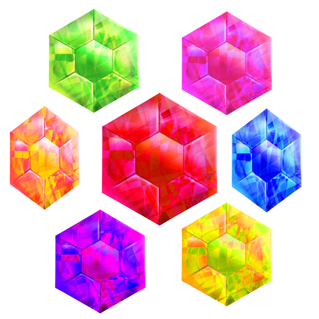 Colourful Crystals for Accessories - ibisPaint