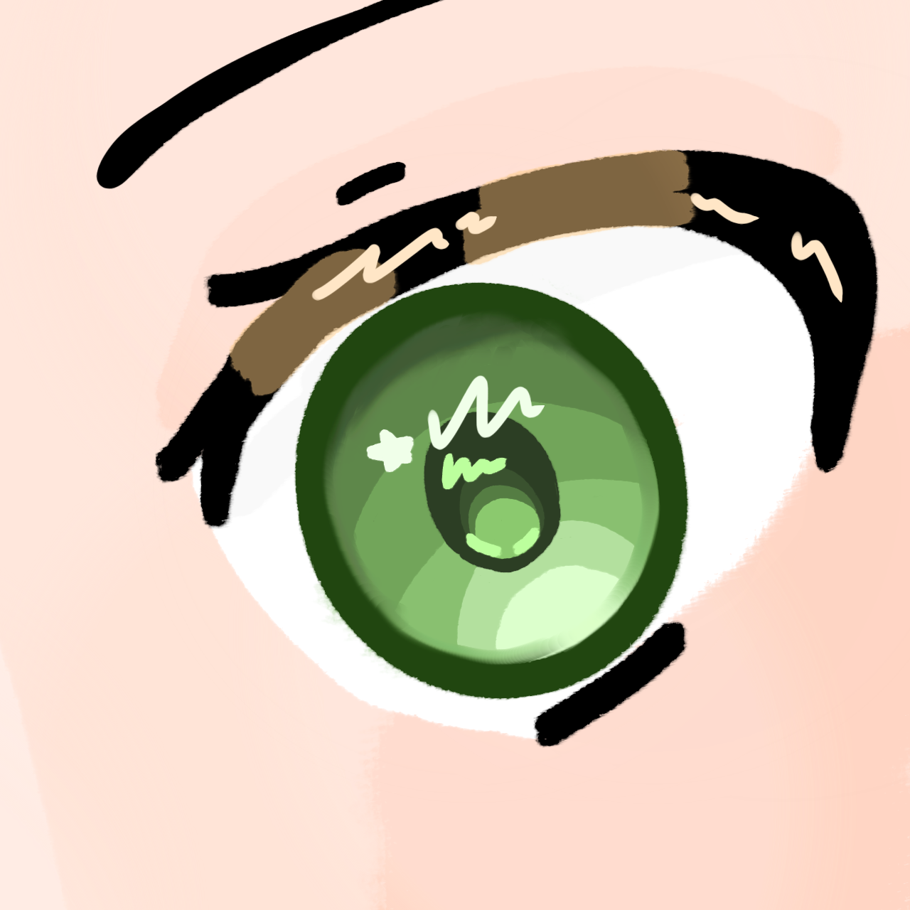 un ojo XD - ibisPaint