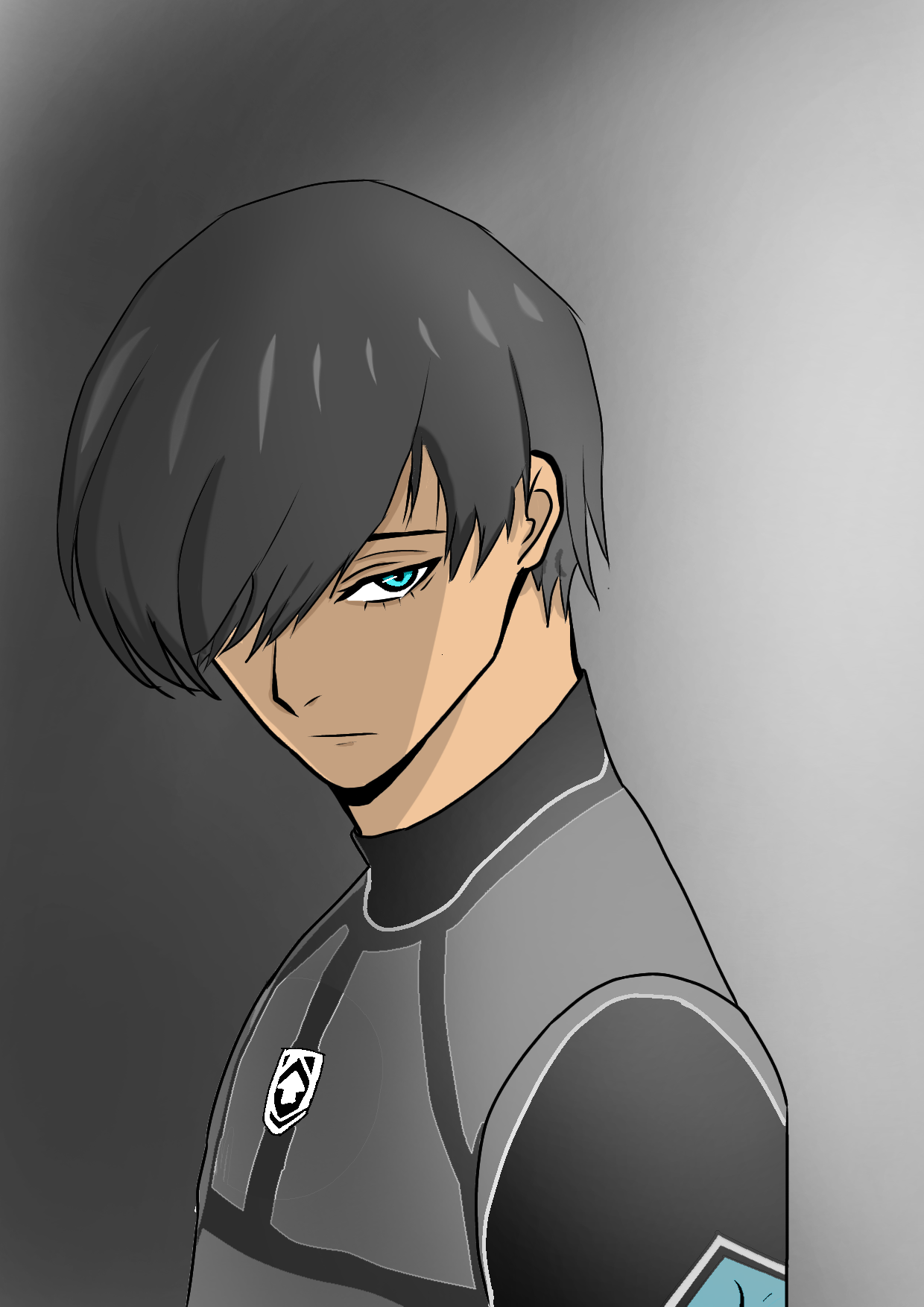 Rin Itoshi from Blue Lock - ibisPaint