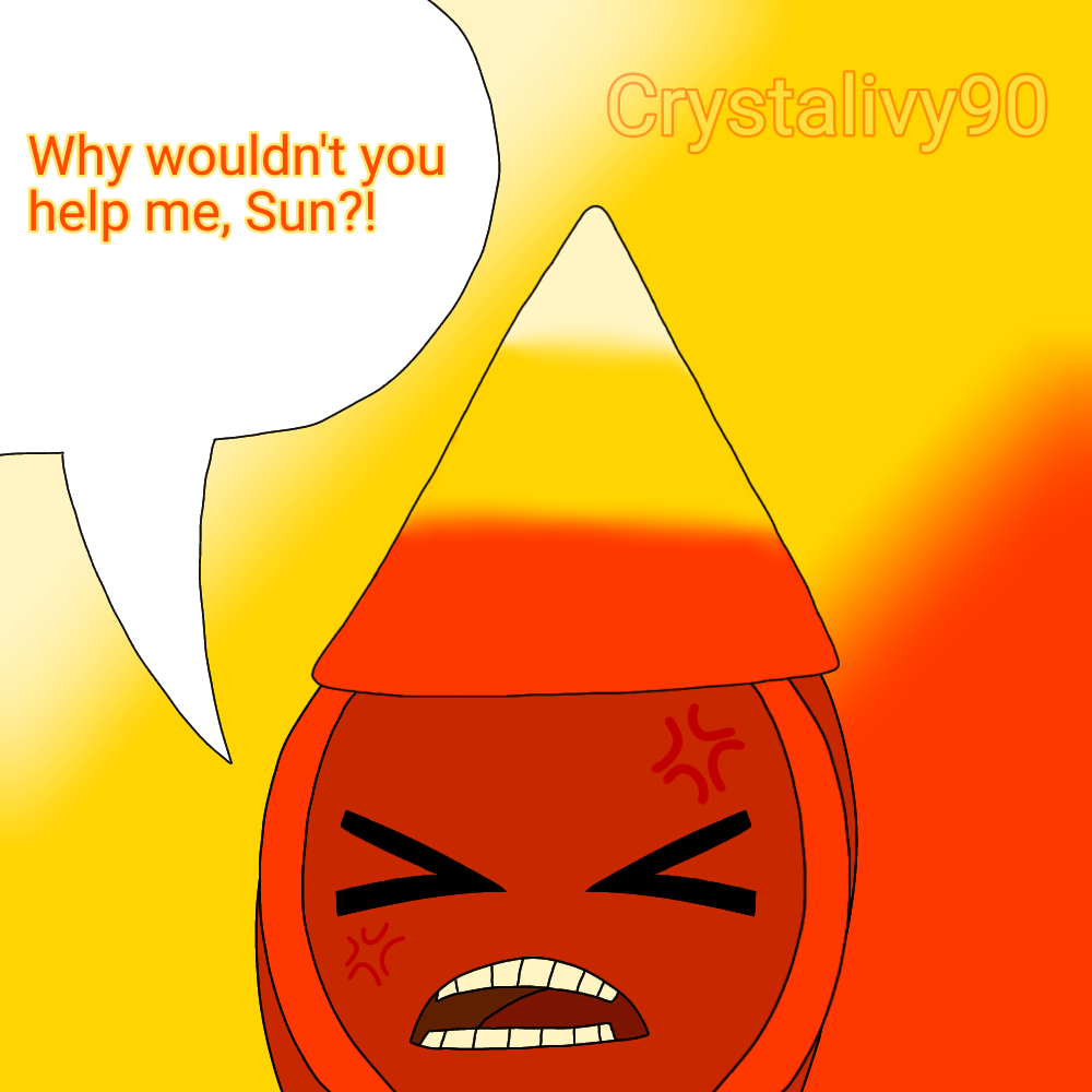 solar as a candy corn - ibisPaint