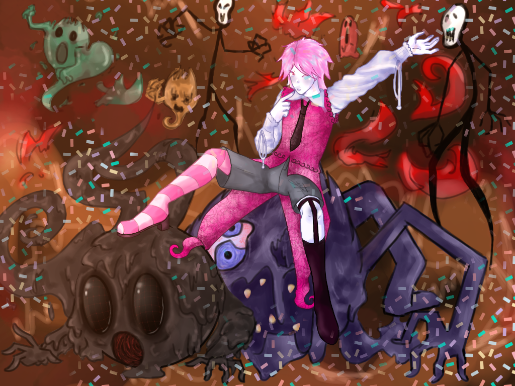 when he is too excited - ibisPaint