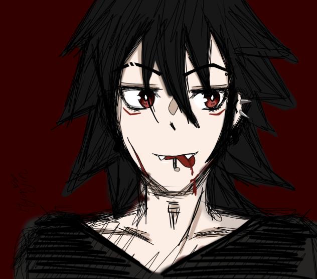 vamp.(I fell for a Vampire) - ibisPaint