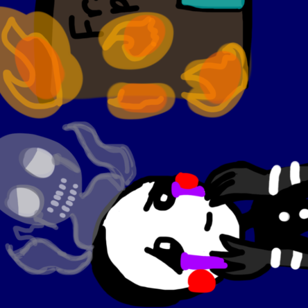 the puppet fire - ibisPaint