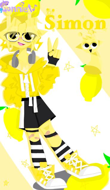 Sprunki Simon Fanart (Full Body)💛 - ibisPaint