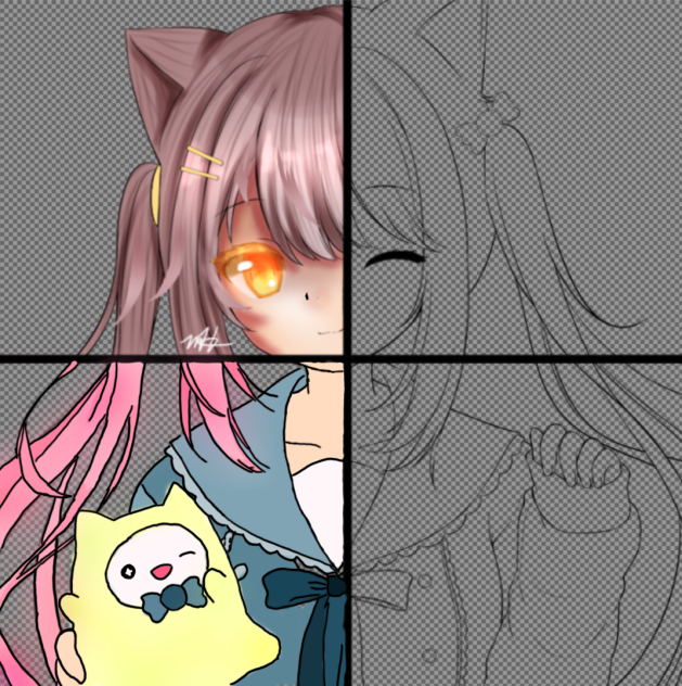 Anime collab🤍 - ibisPaint