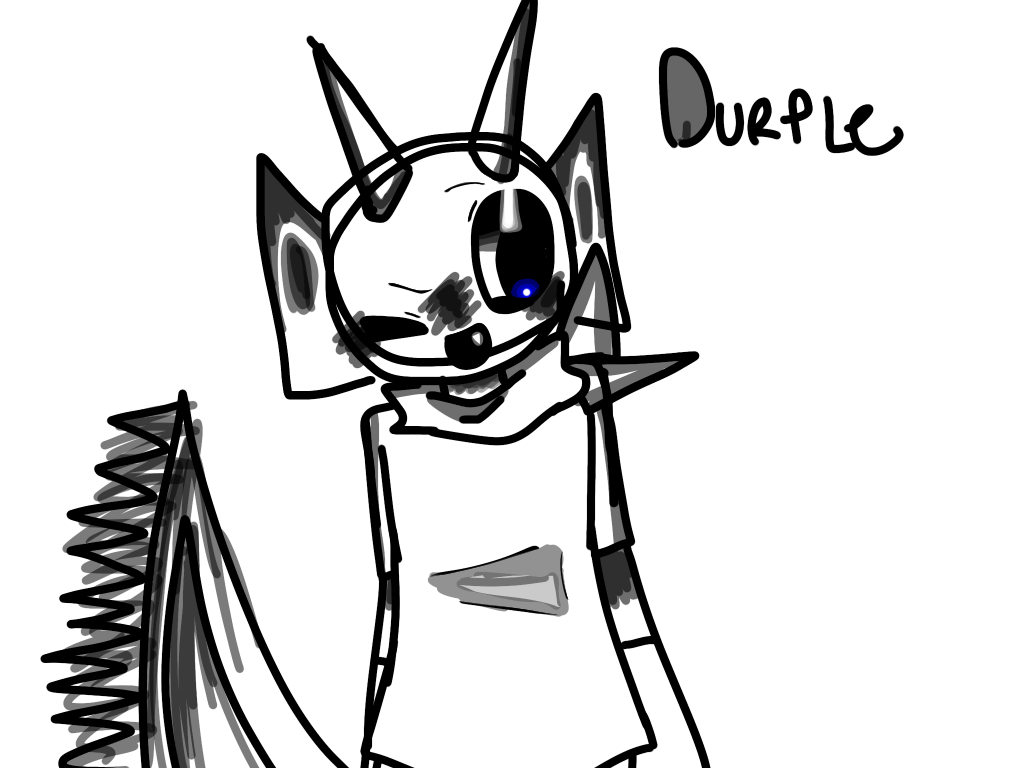Durple from SPRUNKI! - ibisPaint