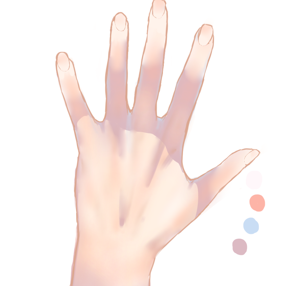 手を描いた - ibisPaint