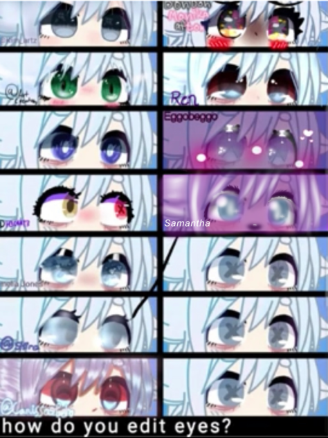 Blue eyes collab - ibisPaint