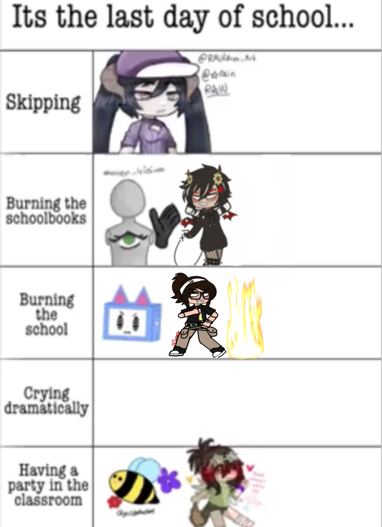 Last Day Of School Colab - ibisPaint