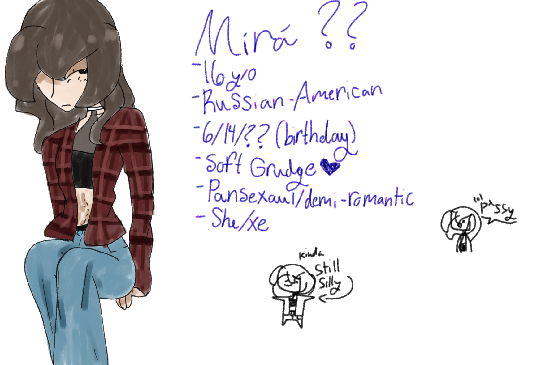 OMORI OC 🤜🤜 RW VERSION - ibisPaint