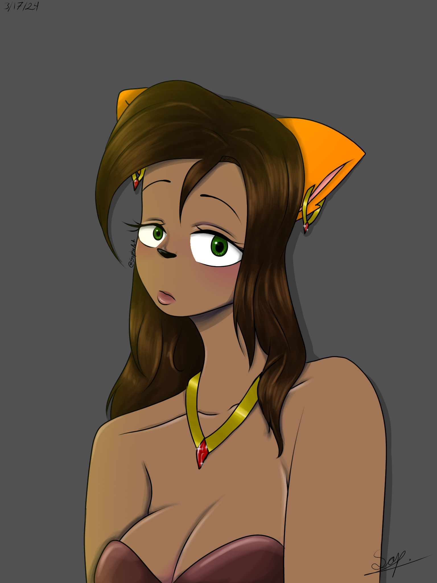 A beautiful women - ibisPaint