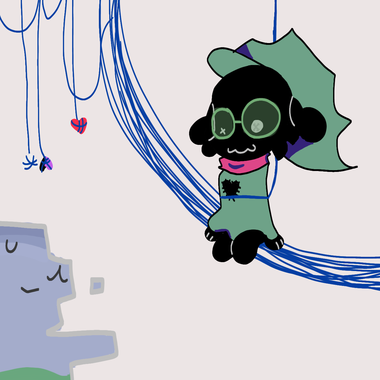 ralsei deltarune - ibisPaint