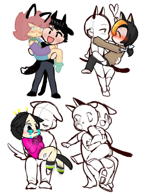 cats and dogs collab! - ibisPaint