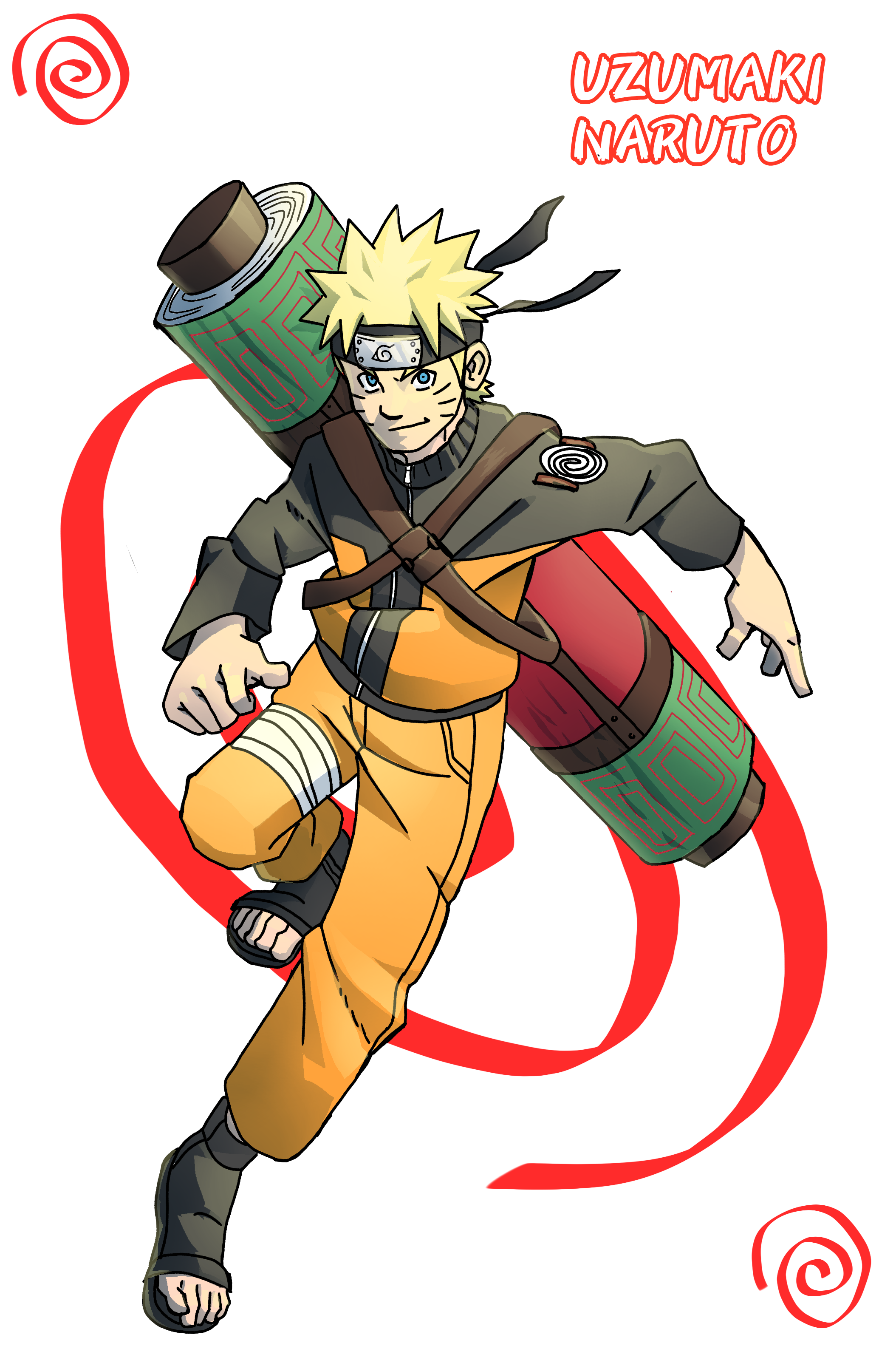 Naruto scroll - ibisPaint