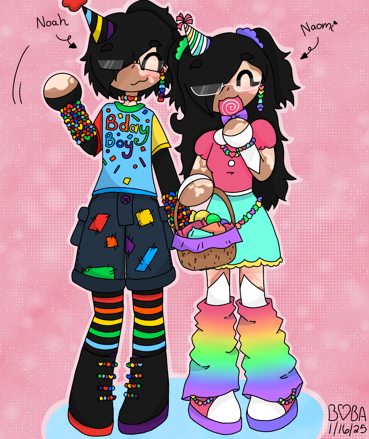 💕Noah and Naomi (twins!!!)💕 - ibisPaint