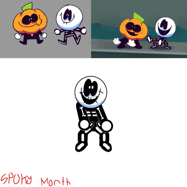 spoky month fanart - ibisPaint