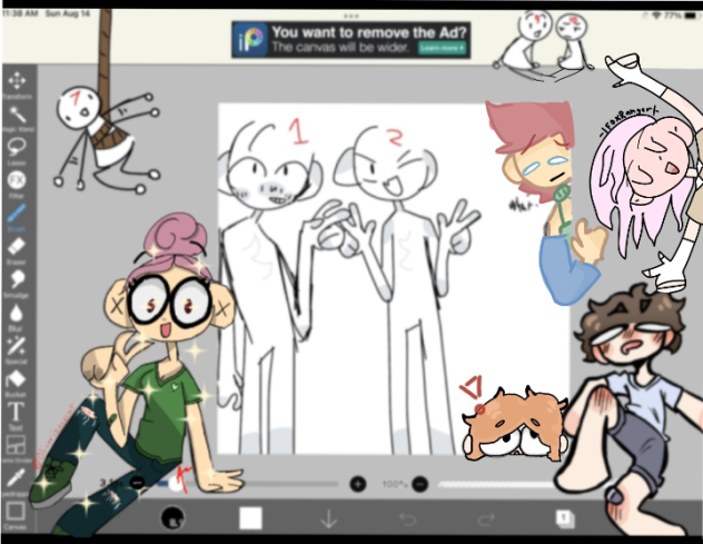 cursed collab 2nd - ibisPaint