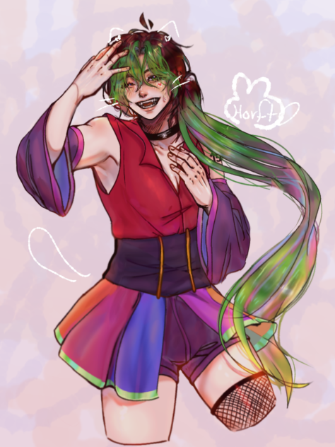 fanart+Vocaloid criss - ibisPaint