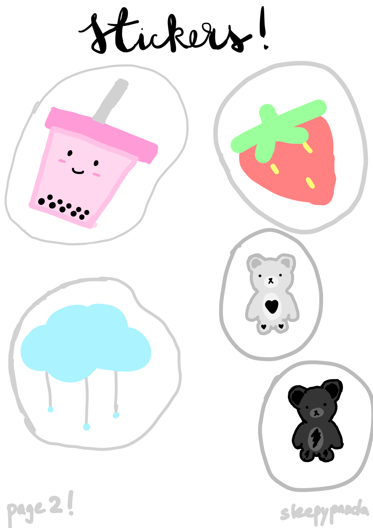 stickers! (page 2) - ibisPaint