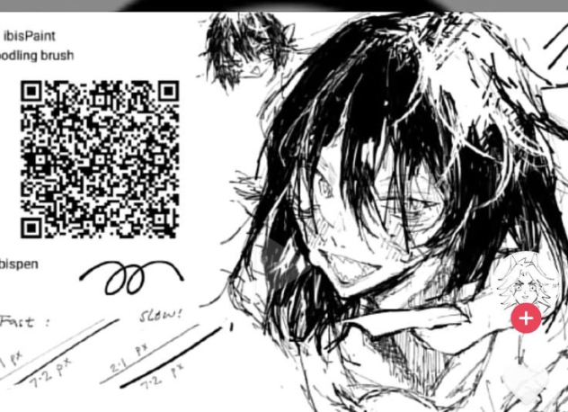 Doodling brush - ibisPaint