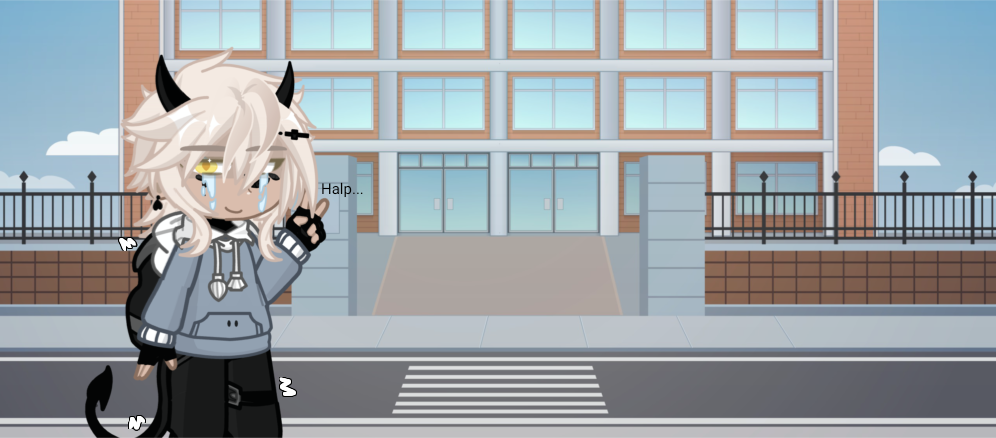 Back to School Gacha Collab🏫😢😭 - ibisPaint