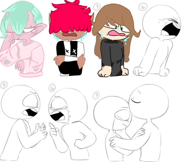 Sad Collab - ibisPaint