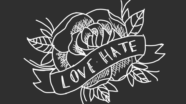Love • Hate Flower Dark (Trace) - ibisPaint