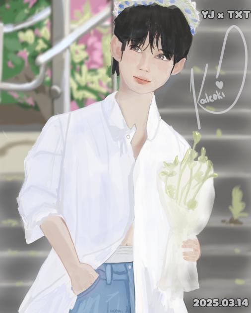 20250314 flower yeonjun 🌸 - ibisPaint
