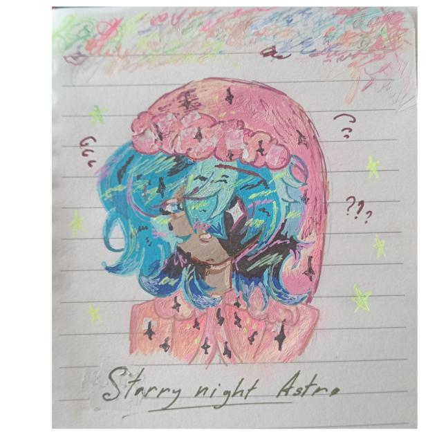 astro starry night skin - ibisPaint