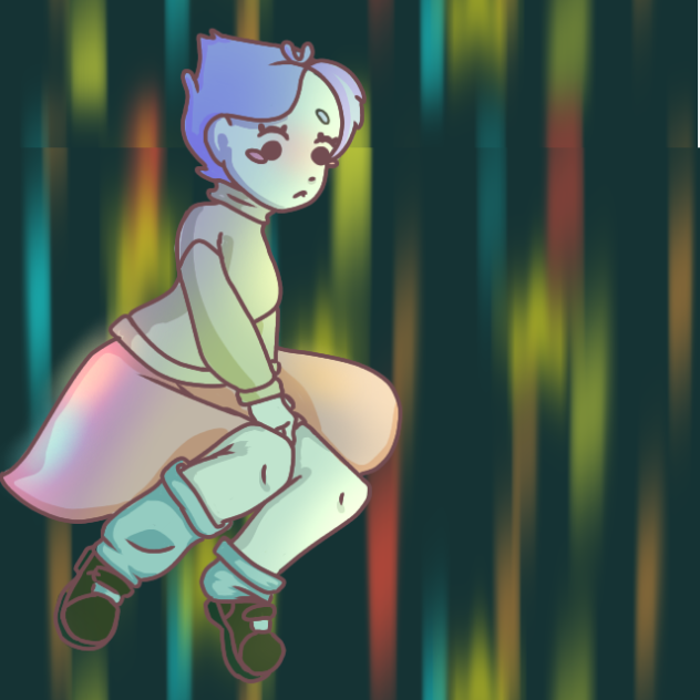 Galaxy fall - ibisPaint