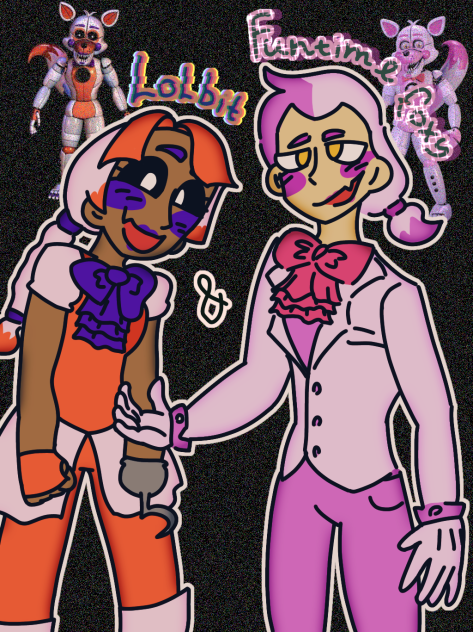 Lolbit & Funtime foxy - ibisPaint