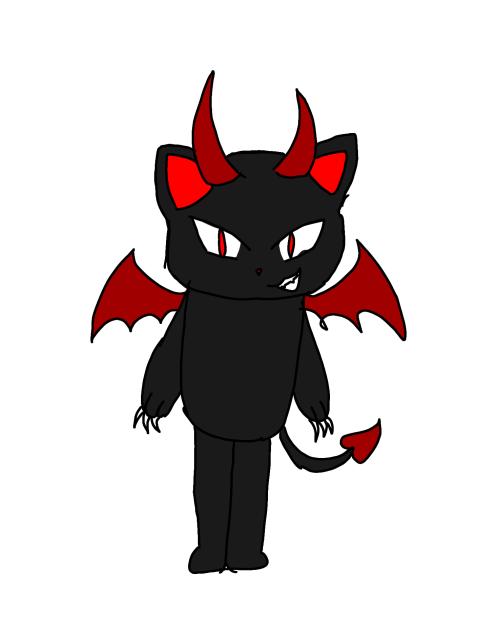 Devil Cat - ibisPaint