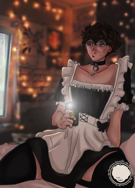 Femboy Maid - ibisPaint