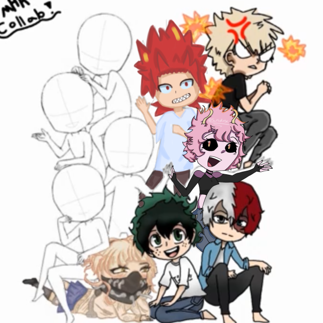 ANOTHER Chibi MHA collab UPDATED - ibisPaint