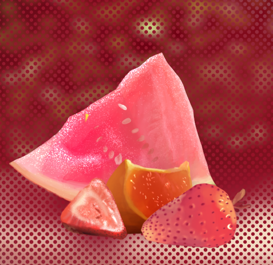 Red fruits - ibisPaint