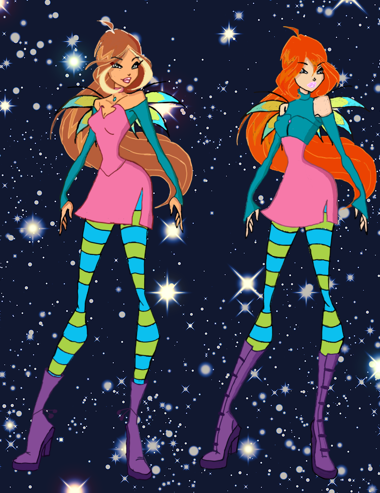 Flora and bloom witch club - ibisPaint