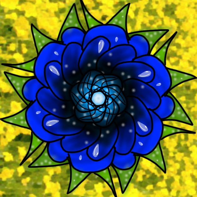 Galaxy Flower - ibisPaint