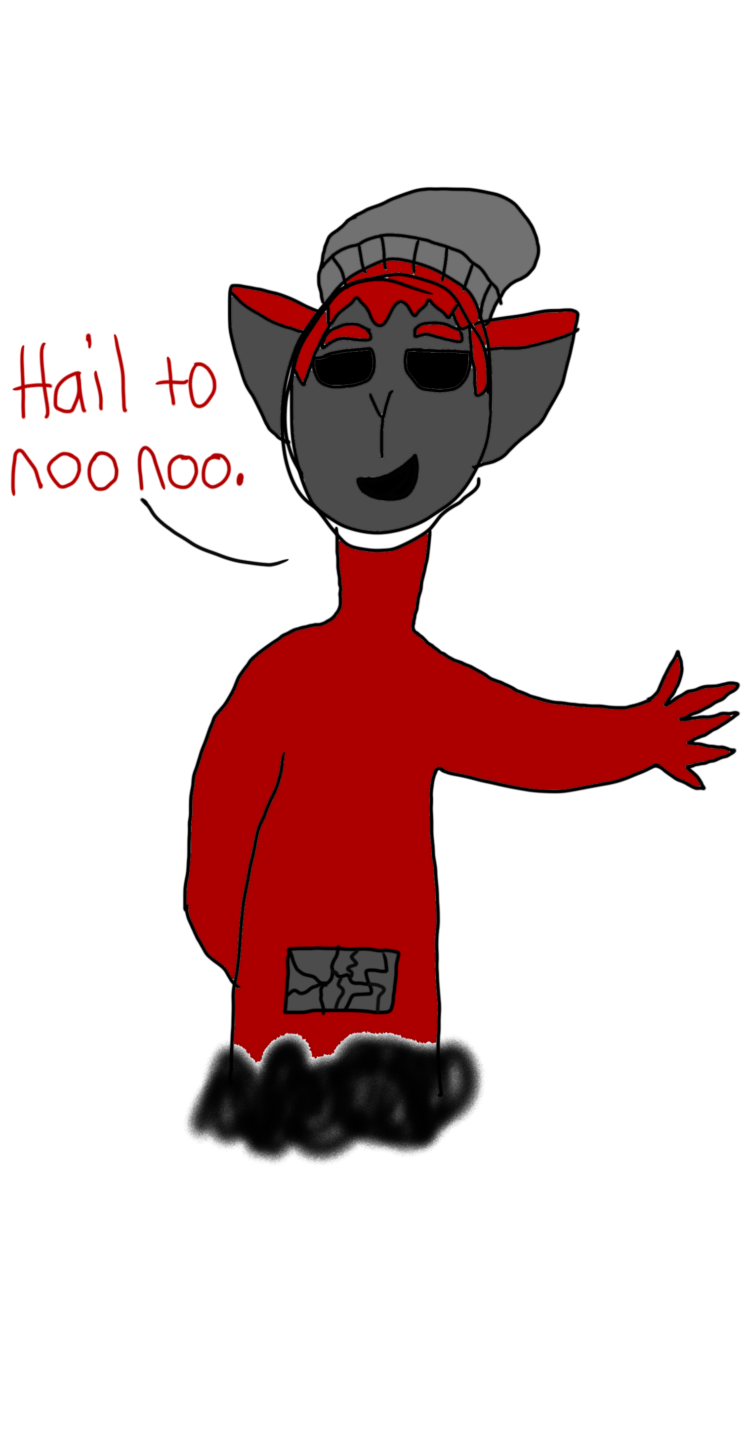 The cure au Slendytubbies speedpaint - ibisPaint