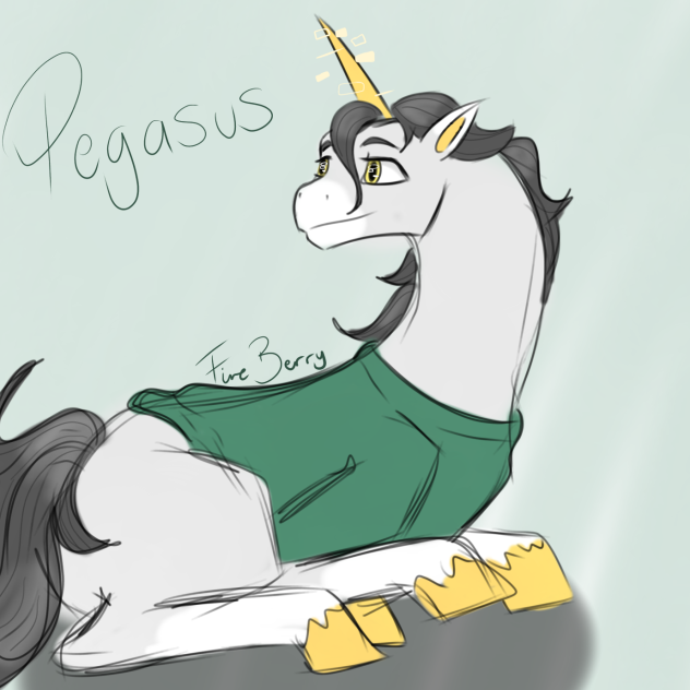 💫🦄Pegasus……… the unicorn……… 🦄💫 - ibisPaint