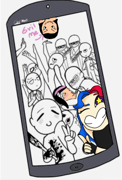 Selfie Collab - ibisPaint