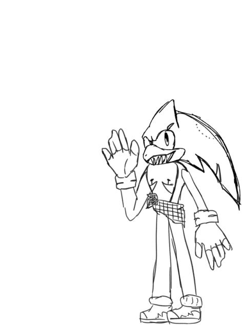 Sonic oc wip,,,,, - ibisPaint